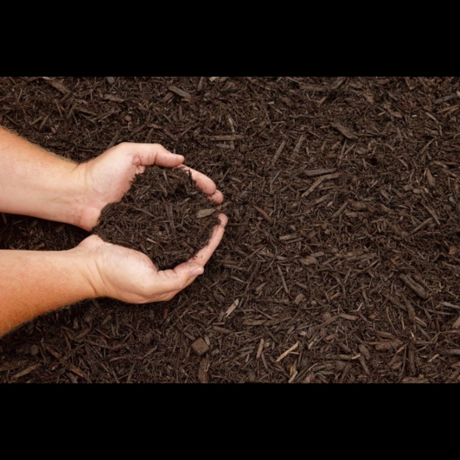Premium Dark Mulch by the YARD | Frost Farms Garden Center and Landscape