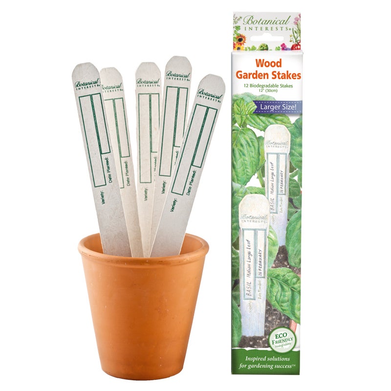 Wood Plant Stakes - 12 pack | Frost Farms Garden Center and Landscape